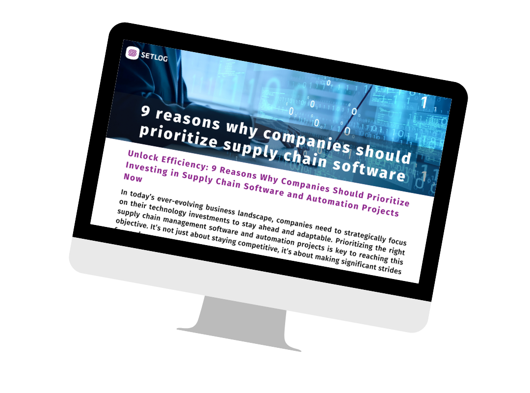 Download the 9 important reasons to prioritize SCM software now